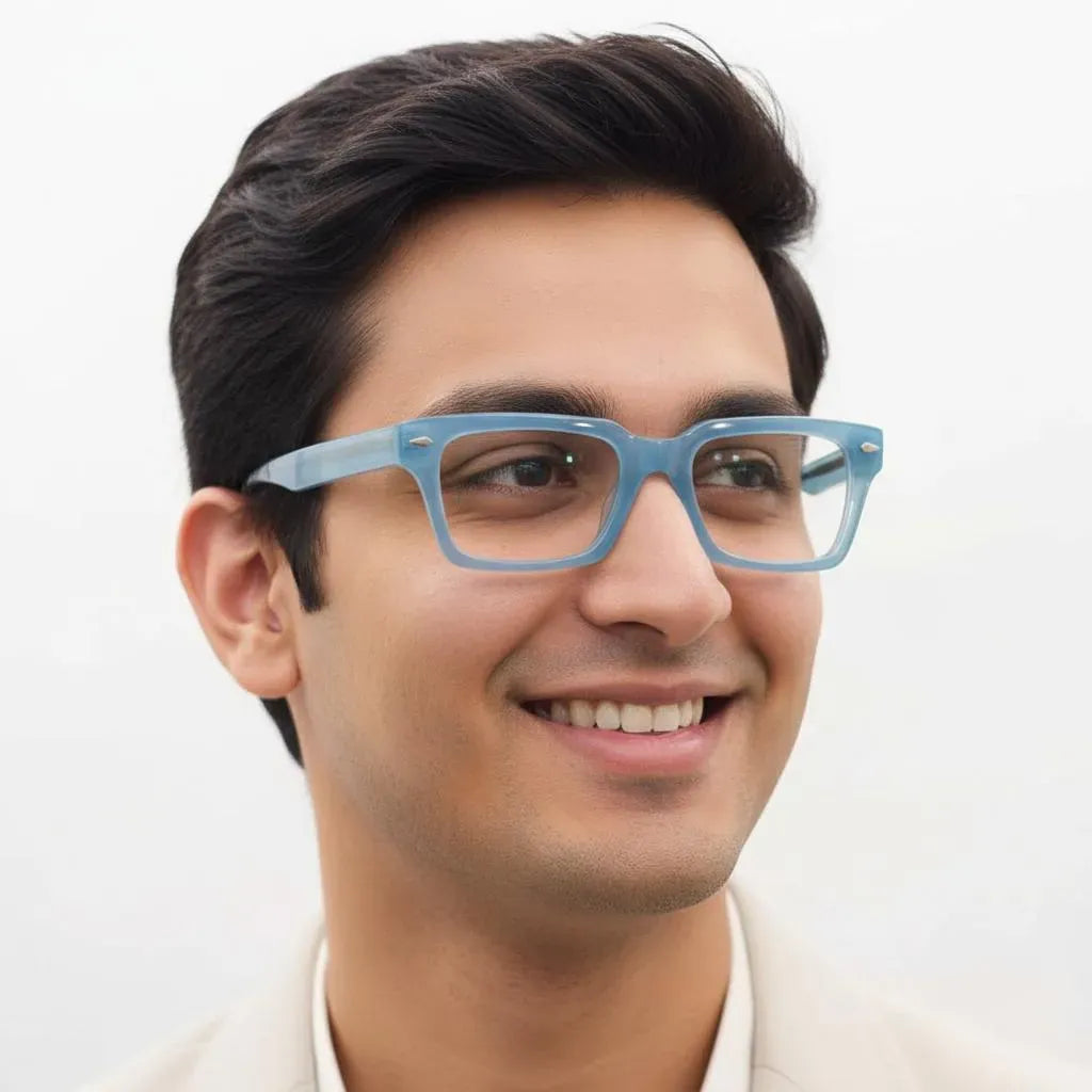 Full Frame Rectangle Specs For Men 836603 – Eyedentity Opticians(INDIA)